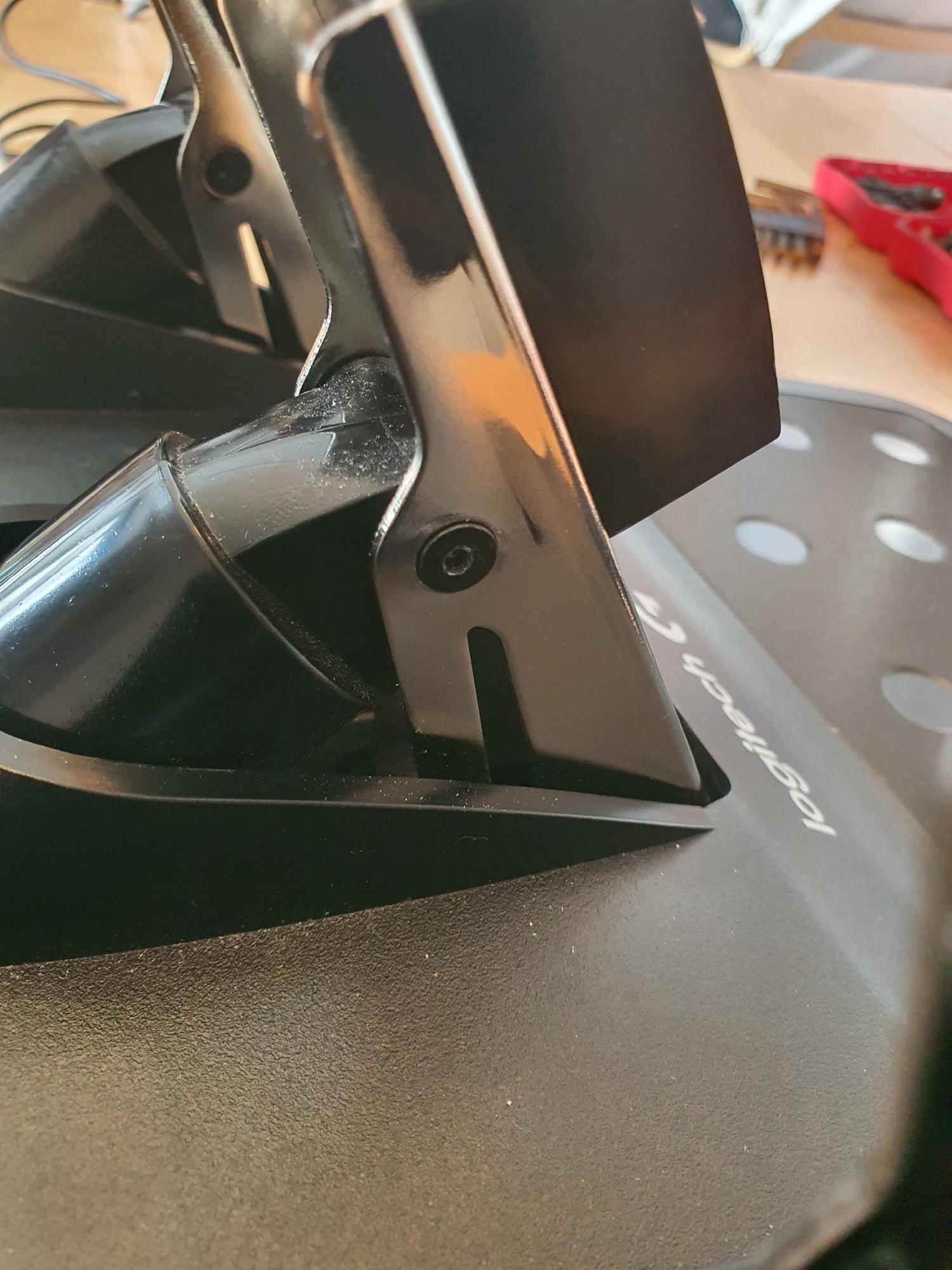 Modifying the Brake Pedal on a Logitech G920 Pedalset